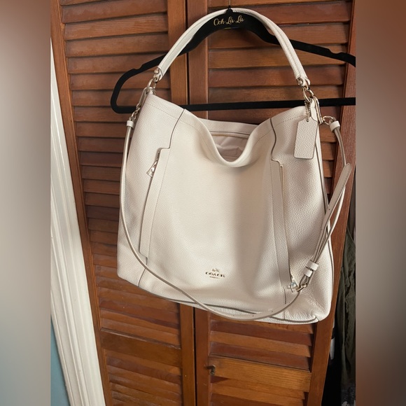 Coach | Bags | Coach Scout Hobo In Chalk Light Gold | Poshmark